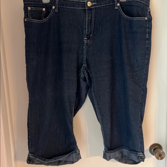 DKIN | Pants & Jumpsuits | Dkin Plus Jean Capri | Poshmark